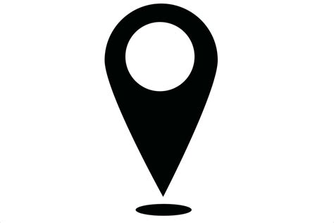 location pin pointer icon map gps pointer mark 25670832 vector art at