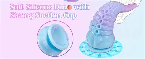 Monster Dildo Adult Sex Toys Luminous Thick Tentacle Dildo