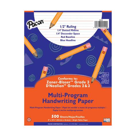 Pacon® Multi Program Handwriting Paper Sheets 2 Packs Of 500 Michaels