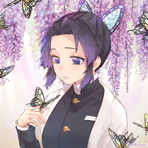 Shinobu Kochou Kimetsu No Yaiba Anime Fandoms Kyarotto
