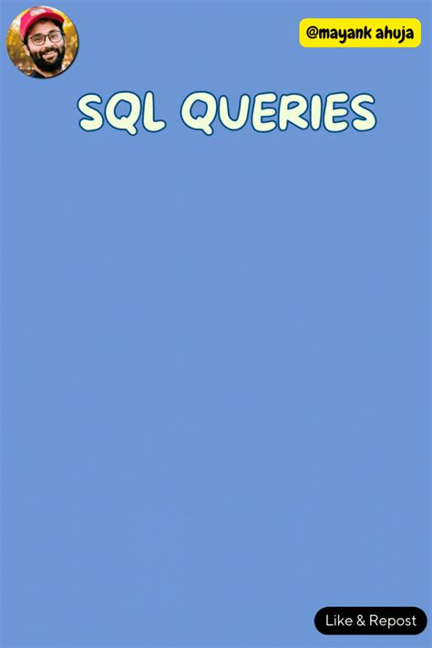 Mayank Ahuja On Linkedin Sql Databases Softwaredevelopment 32