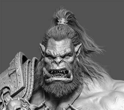I Like Warcraft Very Much So I Designed My Favorite Orc Creature