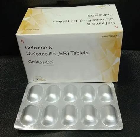 Cefikos Dx Cefixime Dicloxacillin Tablet 10 10 Tablets Prescription At Best Price In Ambala
