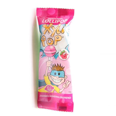 MIRADENT Xylipop Lolipop Erdbeere