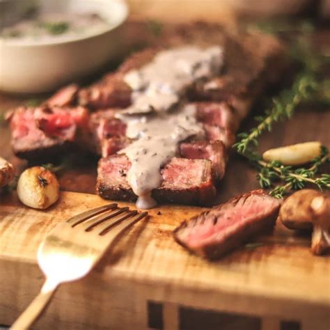 Mushroom Sauce For Steak The Gourmet Bon Vivant