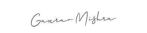 72 Gaurav Mishra Name Signature Style Ideas Exclusive Autograph