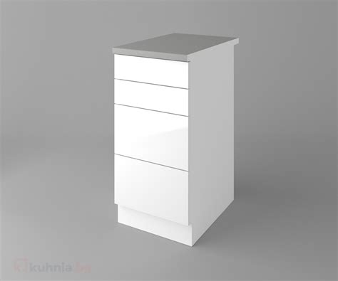 Долен кухненски шкаф с четири чекмеджета Нарцис Гланц Kuhnia Bg