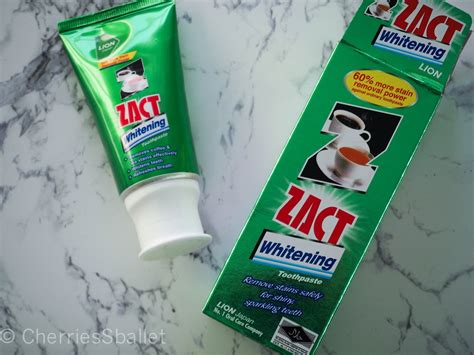 Beauty Fitness And Me Zact Whitening Toothpaste