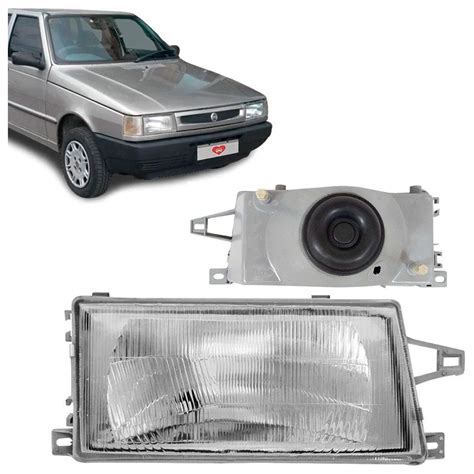 Farol Uno Fiorino Lado Direito 1991 A 2003 Premio Elba 1991 A 1996