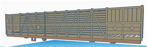 Stl File Queensland Rail Kl Wagon 🚂 ・3d Print Object To Download・cults