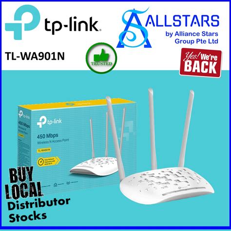 TP Link TL WA901N WA901N 450MBPS Wireless N Access Point Passive