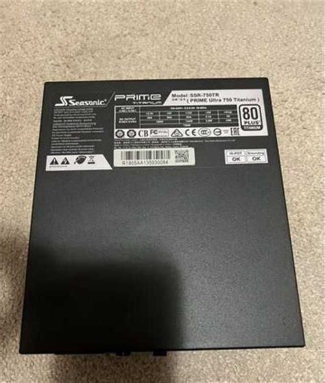 Seasonic Ssr 750tr Prime Ultra Titanium Festimaru частные объявления