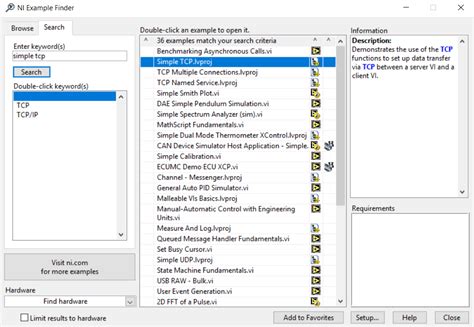 Error 1 Occured At Tcp Writeread Ni
