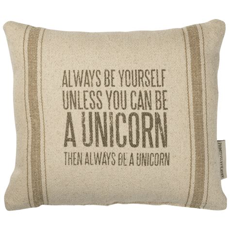 MorningSave Primitives By Kathy 10 X 10 Throw Pillow Be Yourself