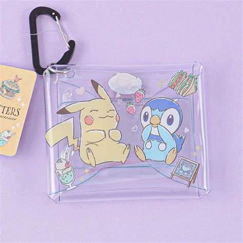 Pikachu And Piplup Mini Clear Multi Case Blippo