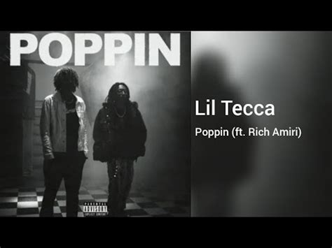 Lil Tecca Poppin Ft Rich Amiri Audio Youtube