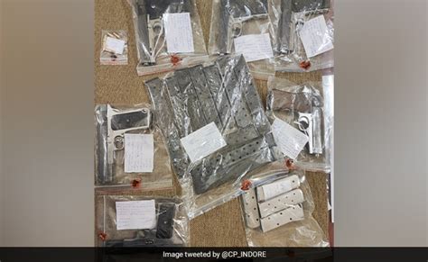 40 Pistols Seized In Madhya Pradesh After Car Chase Search On For Accused