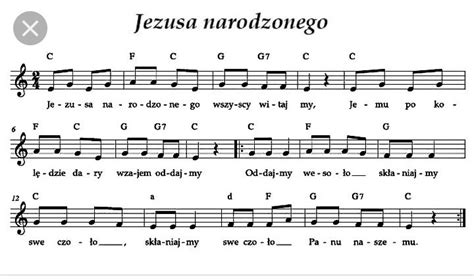 Nuty Bog Sie Rodzi Nuty Polska