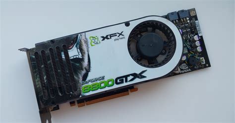 Видеокарты нашей молодости. nVidia GeForce 8800 GTX PCI-E x16 | Пикабу