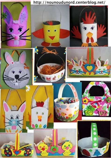 Activite Paques Activité De Paques Bricolage Paques Panier De Pâques