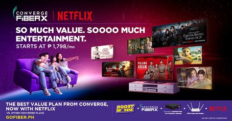Converge Netflix Reveal Newest Internet Entertainment Bundle Tech