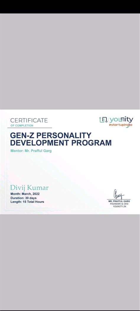 Divij Kumar Posted On Linkedin