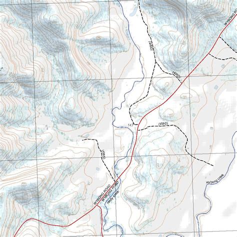 Getlost Map 9033 3n Sandy Hollow Nsw Topographic Map V15 125000 By