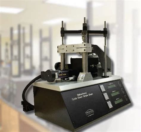 Good Digital Bidirectional Cyclic Direct Simple Shear Test Apparatus 63 Kg Automation Grade