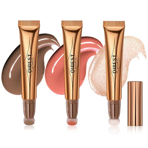 cream bronzer contour beauty wand highlighter contour blush with cushion applicator