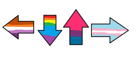 Fnf Pride Arrows By Wecrabbyfew On Deviantart