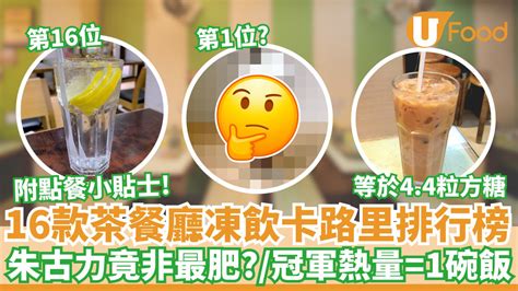 16款茶餐廳凍飲卡路里排行榜｜朱古力竟非最肥？／冠軍熱量＝1碗飯 U Food