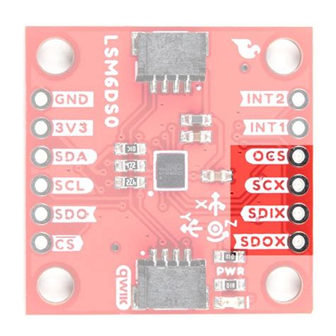 Sparkfun 6 Degrees Of Freedom Breakout Lsm6dso Qwiic