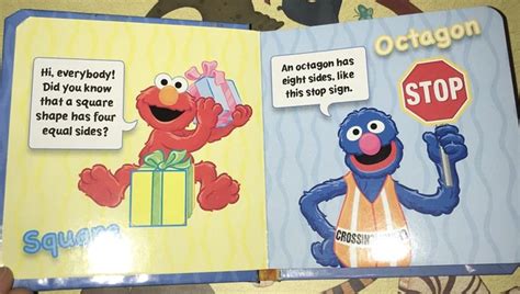 Sesame Street Guess The Shapes With Elmo And Friends Early Learning