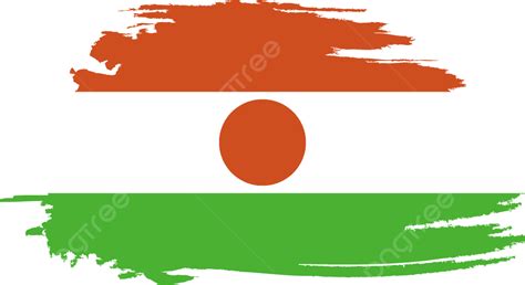 흰색 투명 배경에 양식에 일치시키는 니제르 국기 니제르 국기 브러시 니제르 국기 니제르 PNG 일러스트 및 벡터 에 대한