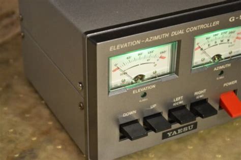Yaesu Controller G 5500 With Antenna Rotator Kenpro Kr 500 Ebay