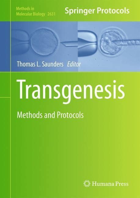 Transgenesis By Thomas L Saunders Hardcover Indigo Chapters