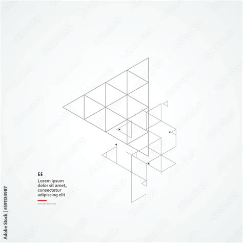 Connecting Lines And Dots For Science Network Pattern Hexagon And