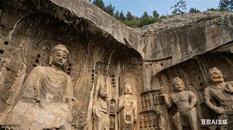 Chinese Cultural Arts And Crafts Relief Carvings Stock Illustration