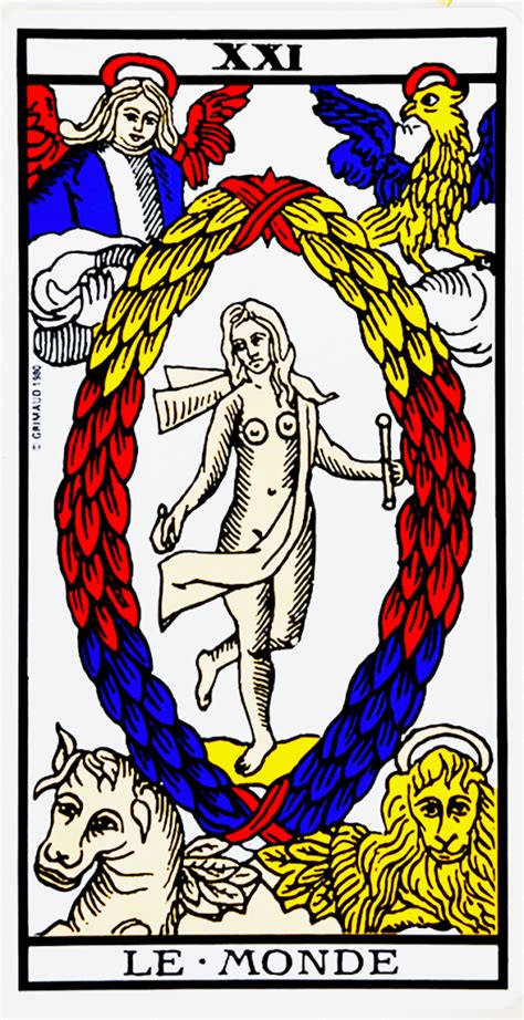 Le Monde dans le Tarot de Marseille Signification Interprétation
