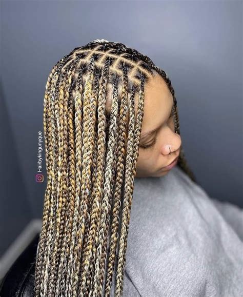 How To Mixed Colour Braids And 25 Cute Mixed Colour Braids Hairstyles