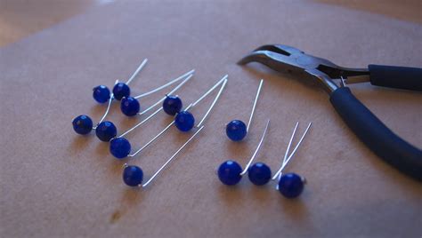 Diy Cobalt Blue Cluster Necklace My Girlish Whims