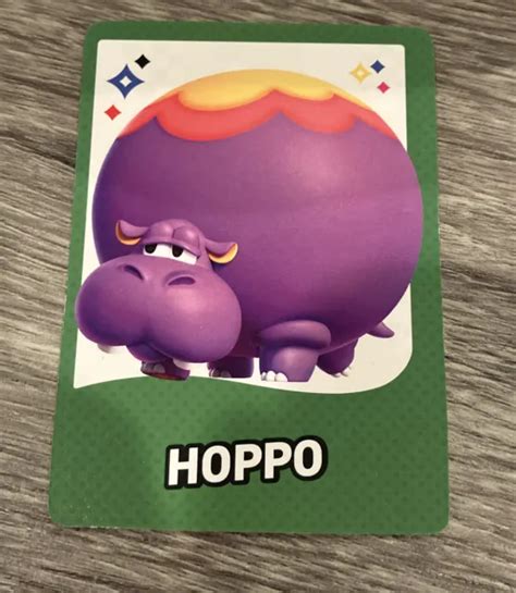 Super Mario Bros Wonder Trading Cards Hoppo Nintendo Promo Exclusive A