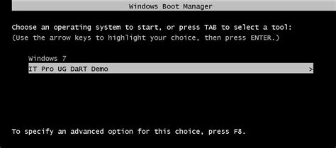 deploying dart to the pc adding dart to the boot menu admin