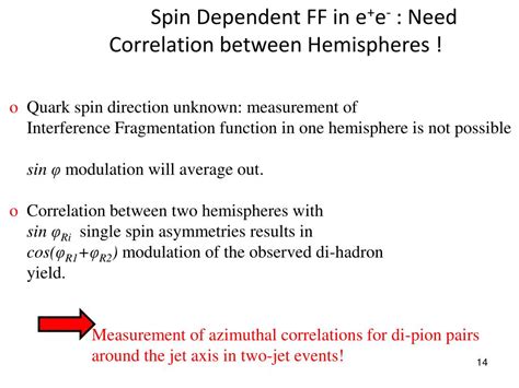Ppt Measurement Of Fragmentation Functions At Powerpoint Presentation