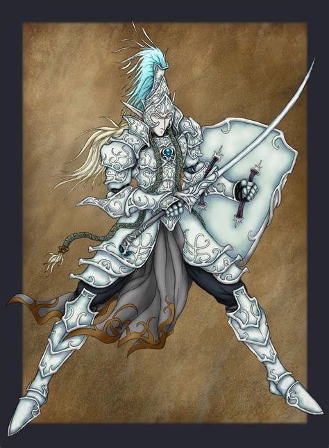 High Elven Swordsman By Archaia On Deviantart