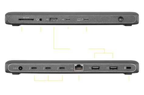 Corsair Base Dock Usb Hub Type C Type A Thunderbolt Tbt200 Thunderbolt