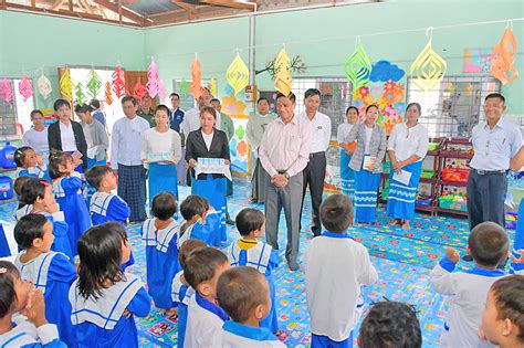 ရှမ်းပြည်နယ် ဟိုပုံးမူလတန်းကြိုကျောင်း ဘေးအန္တရာယ်ဆိုင်ရာ အသိပညာပေးစင်တာနှင့် သိုလှောင်ရုံ များ