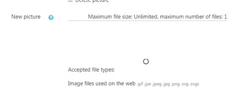 Php Cannot Upload Image And Not Able To Create Password On Moodle For