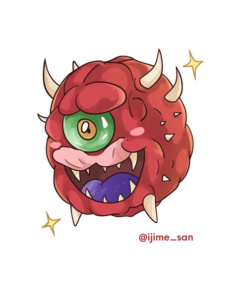 Drew A Chibi Cacodemon R Doom