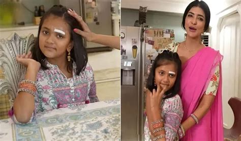 Manchu Lakshmi Daughter Vidya Nirvana Injured